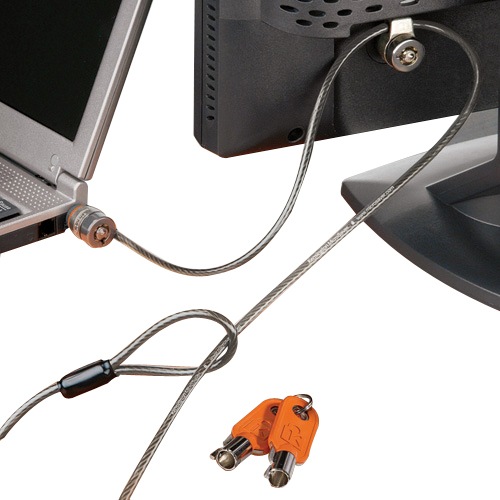 Kensington Dual-Head Notebook Computer Lock - 64187F - Computer ...