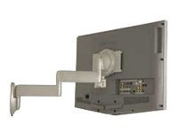 Chief 20" Extension Monitor Arm Wall Mount for Displays 20-43" - Black ...