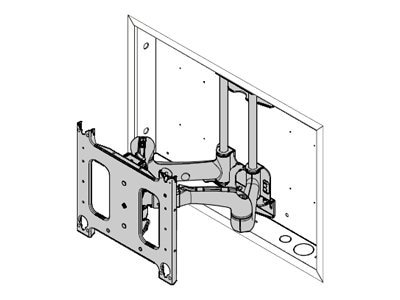 Chief Large Low-Profile In-Wall 22" Extension Monitor Arm Wall Mount ...