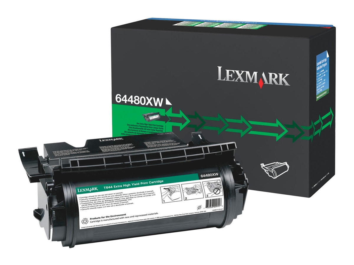 Lexmark - Extra High Yield - black - original - toner cartridge ...
