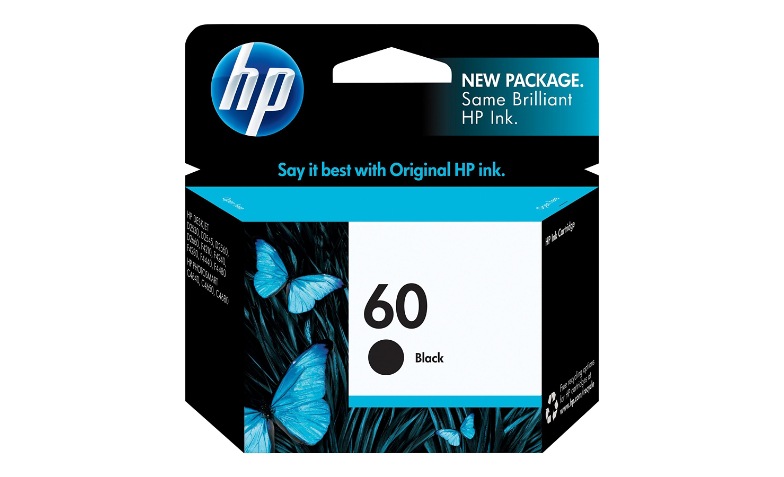 HP 60 Original Ink Cartridge Single Pack CC640WN 140 Inkjet Cartridges CDW