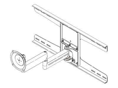 Chief Medium 20" Monitor Arm Extension Wall Mount - For Displays 26-45 ...
