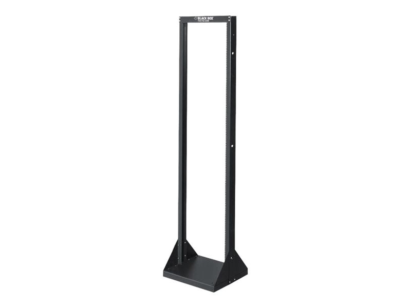 Black Box 47U 2-Post EIA 19" Steel Rack, 360lb Capacity, 10-32 Tapped ...