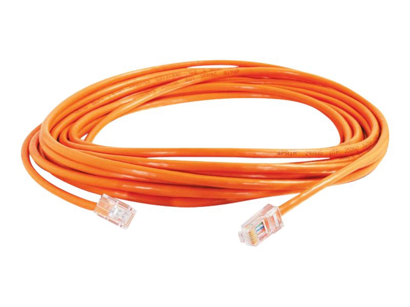 C2G Cat5e Non-Booted Unshielded (UTP) Network Crossover Patch Cable ...