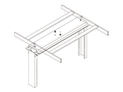 CPI Rack-to-Runway Mounting Plate Using J-Bolts - rack mounting plate ...