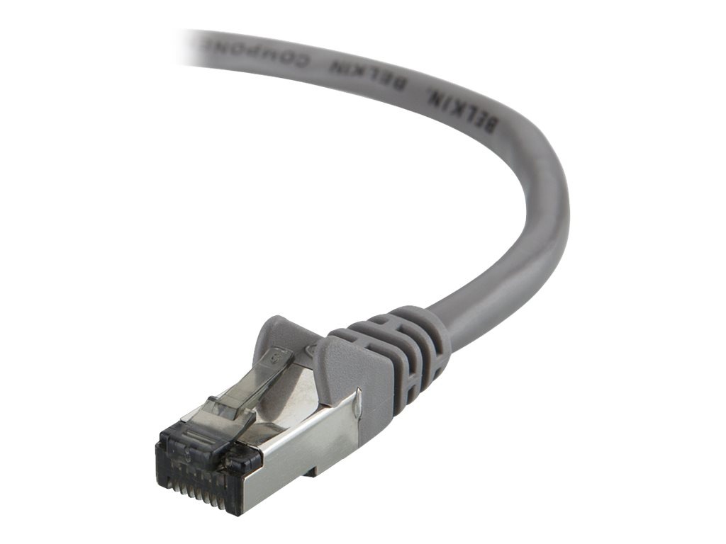 Belkin Cat6 5ft Grey Ethernet Patch Cable, UTP, 24 AWG, Snagless ...