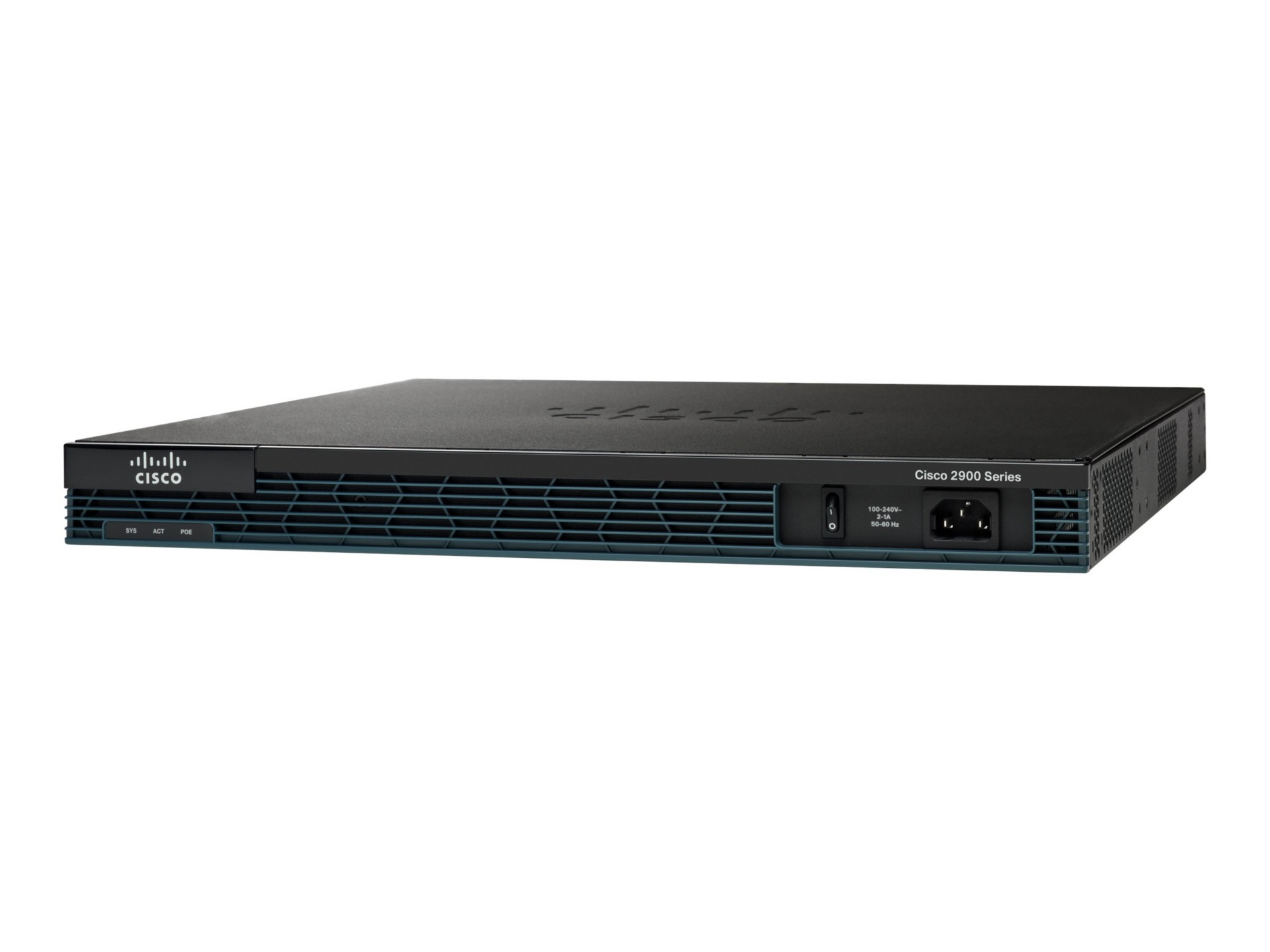 Cisco ISR 2901 Rack Mountable Router - CISCO2901/K9 - Integrated ...