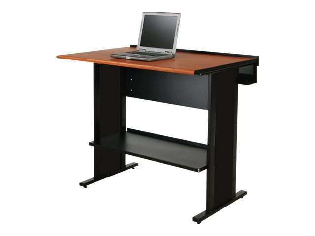 Spectrum Evolution Stand-up Desk - standing desk - rectangular - black ...