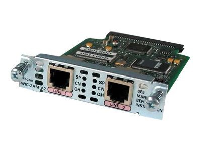 Cisco - fax / modem - WIC-2AM-V2= - Modems - CDW.com