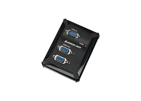 IOGEAR 2-Port VGA Video Splitter - GVS62 - Audio & Video Cables - CDW.com IOGEAR 2-Port VGA Video Splitter - GVS62 - Audio & Video Cables - CDW.com