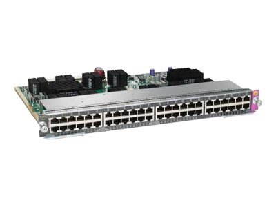 Cisco Line Card E-Series - switch - 48 ports - plug-in module - WS ...