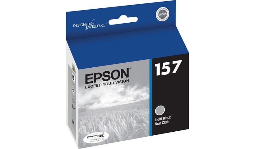 Epson 157 - light black - original - ink cartridge - T157720 - Printer ...