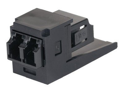 Panduit MINI-COM LC Sr./Sr. Fiber Optic Adapter Module - modular insert ...