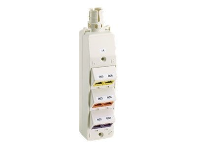 Panduit MINI-COM MuTOA - surface mount outlet - CM6PIW - Networking ...