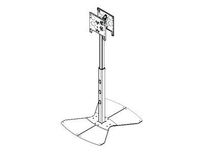 Chief Large Dual Display AV Floor Stand Display Mount - For Displays 42 ...