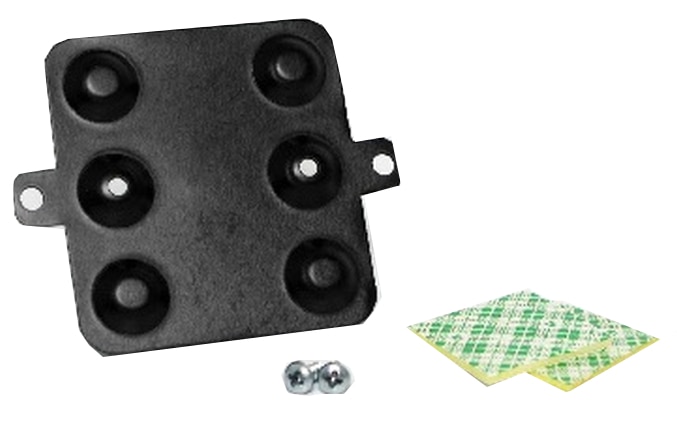 rf IDEAS Black Flat Bracket for WAVE ID Solo and WAVE ID Plus Reader ...