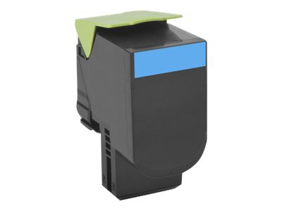 Lexmark 801HC - High Yield - cyan - original - toner cartridge - LCCP ...