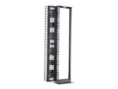 Panduit 2 Post Rack and Vertical Manager Combination Pack rack - 45U ...