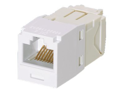 Panduit Mini-Com Cat.6 Network Connector - CJ688TGWH-C - Cable ...