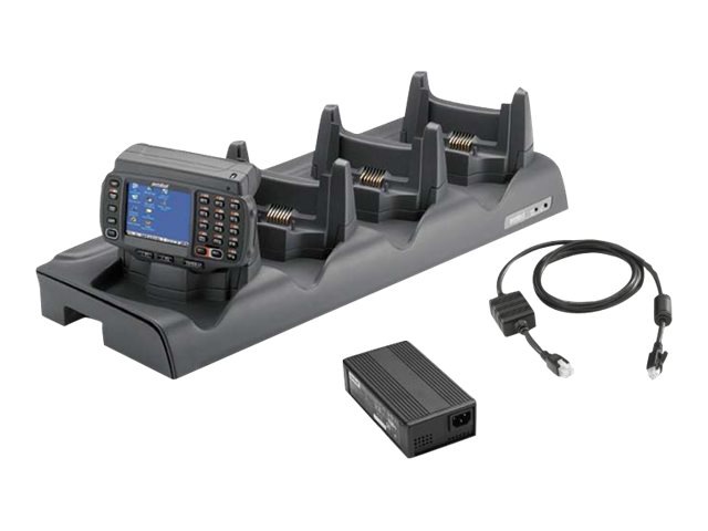 Zebra 4 Slot Ethernet Cradle Kit Docking Cradle Crd4001 411ees