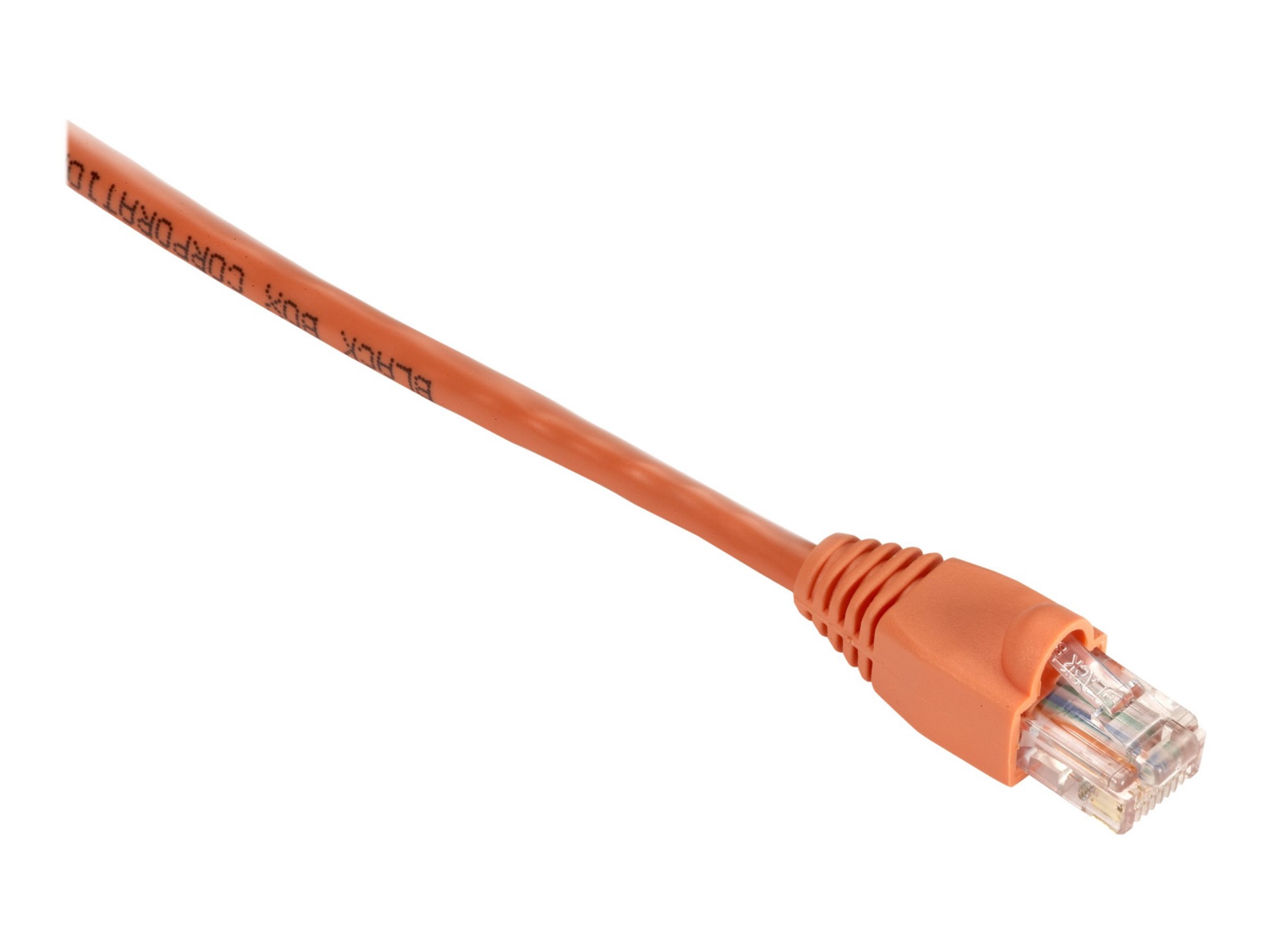 Black Box GigaBase 350 - patch cable - 1 ft - orange - EVNSL89-0001 - Cat 5 Cables - CDW.com