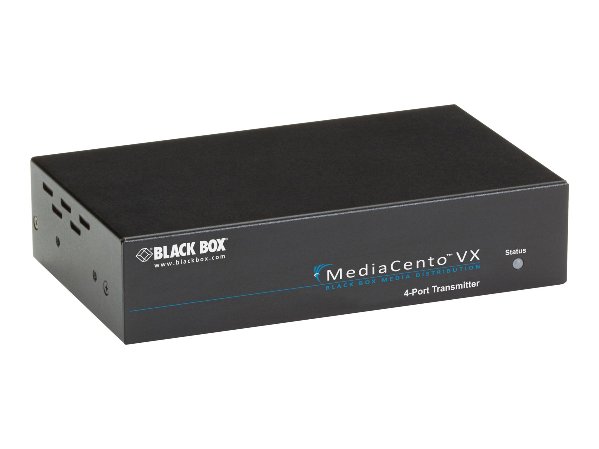 Black Box MediaCento VX 4-Port Transmitter - video/audio/serial ...