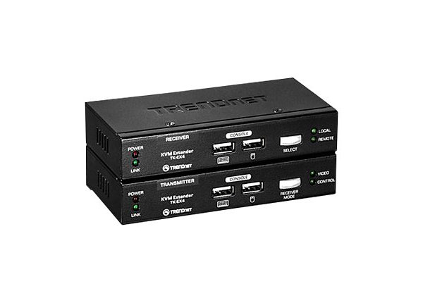TRENDnet TK-EX4 KVM Extension Kit - KVM extender - TK-EX4 - Server ... TRENDnet TK-EX4 KVM Extension Kit - KVM extender - TK-EX4 - Server ...