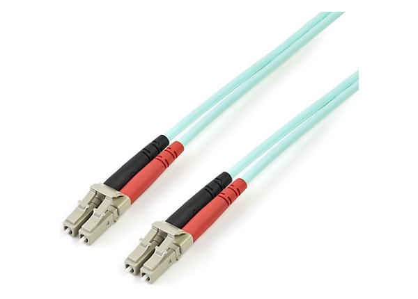 StarTech.com 3m LC Fiber Optic Cable - 10 Gb Aqua - MM Duplex 50/125 ... StarTech.com 3m LC Fiber Optic Cable - 10 Gb Aqua - MM Duplex 50/125 ...