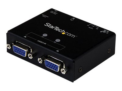 StarTech.com 2-Port VGA Auto Switch Box w/ Priority Switching and EDID ...