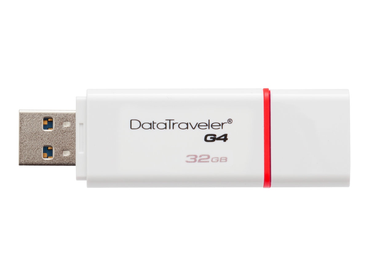 Kingston DataTraveler G4 - USB flash drive - 32 GB - DTIG4/32GB - USB ...