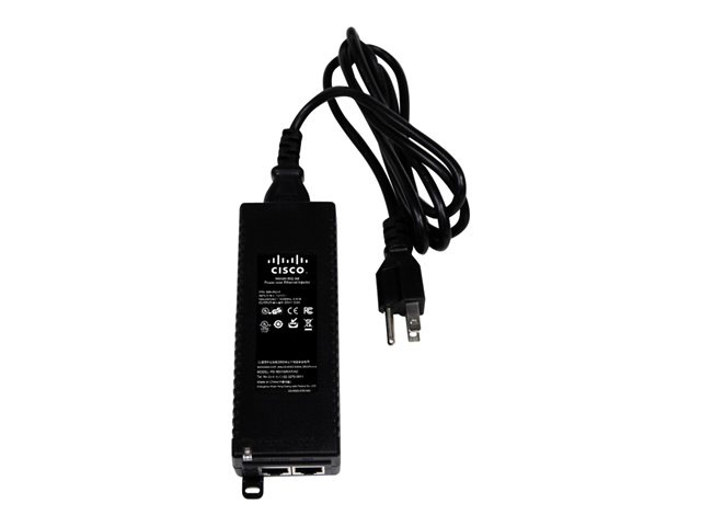 Cisco Meraki 802.3at PoE Injector - PoE injector - 30 Watt - MA-INJ-4 ...