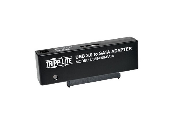 Tripp Lite USB 3.0 SuperSpeed to SATA III Adapter 2.5in / 3.5in Hard ... Tripp Lite USB 3.0 SuperSpeed to SATA III Adapter 2.5in / 3.5in Hard ...