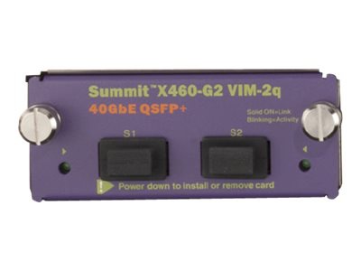 Extreme Networks Summit X460-G2 Series VIM-2q - expansion module ...