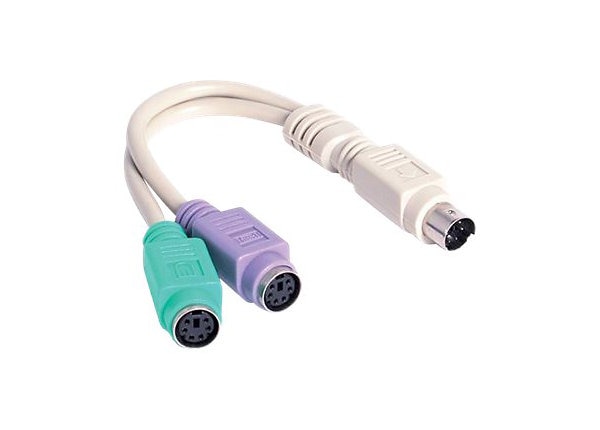 StarTech.com 6in PS/2 Keyboard Mouse Splitter Cable Adapter - Keyboard ... StarTech.com 6in PS/2 Keyboard Mouse Splitter Cable Adapter - Keyboard ...