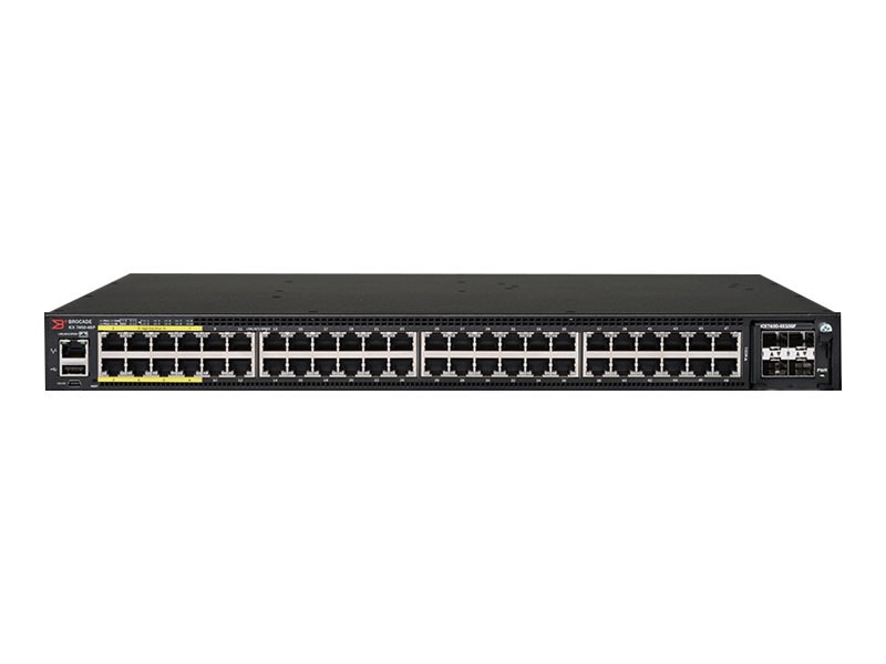 Ruckus ICX 7450-48P - switch - 48 ports - managed - rack-mountable ...