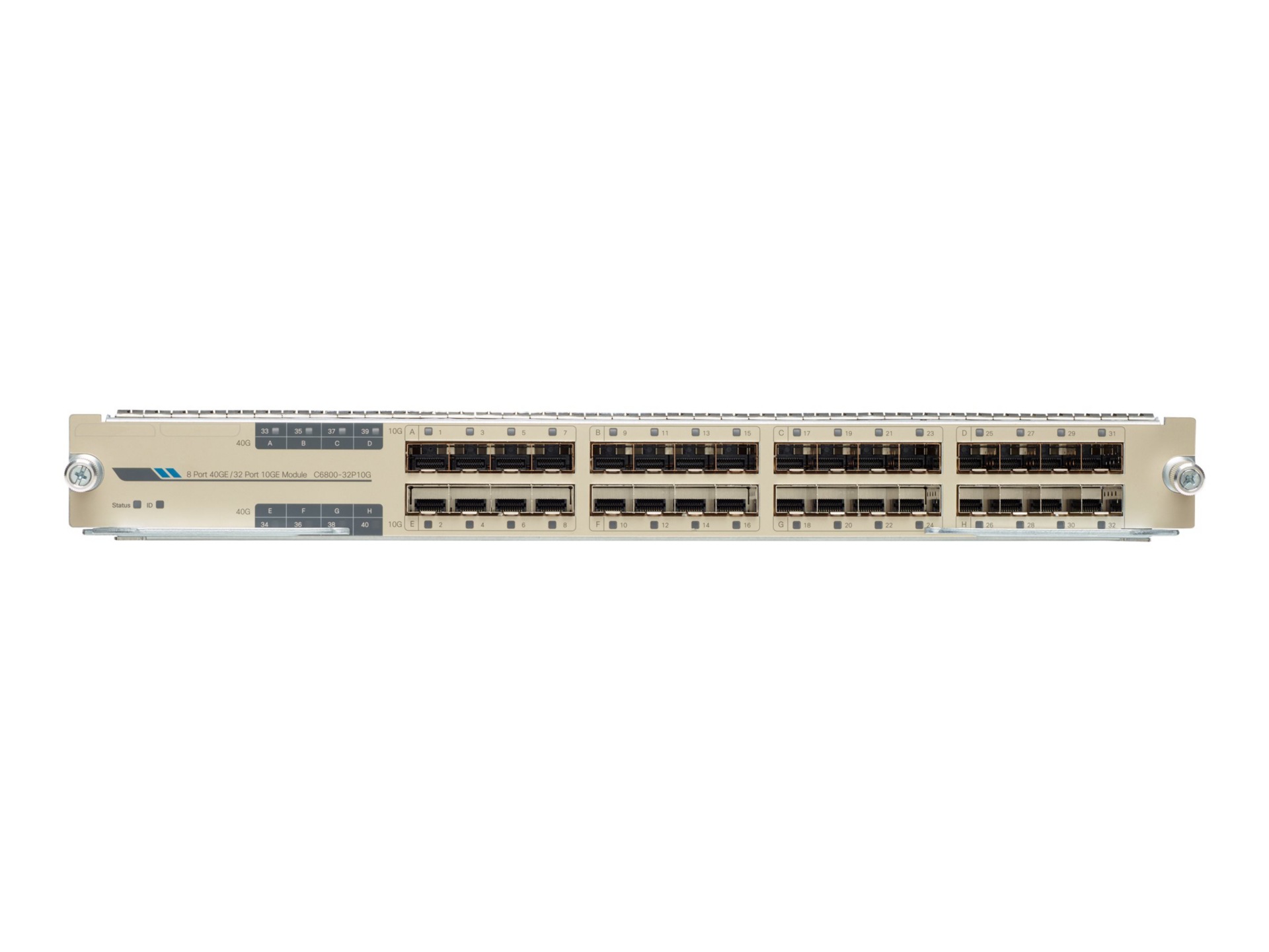 Cisco Catalyst 6800 Series 10 Gigabit Ethernet Fiber Module with dual ...