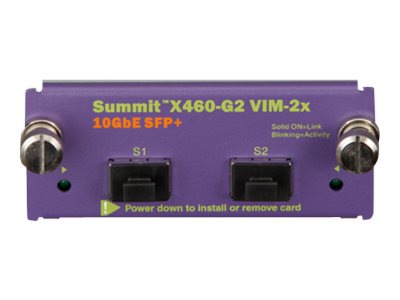 Extreme Networks Summit X460-G2 Series VIM-2x - expansion module ...