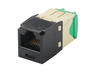 Panduit MINI-COM TX6 Plus UTP Jack Module - modular insert - CJT688TGBL - Cables & Connectors ...