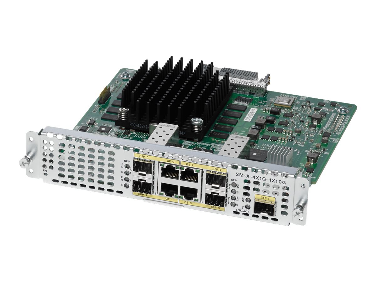 Cisco 4-Port High-Density Gigabit or 1-Port 10 Gigabit Ethernet WAN ...