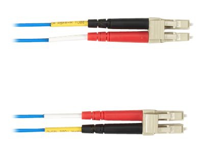 Black Box patch cable - 3 m - blue - FOCMR50-003M-LCLC-BL - Fiber Optic ...