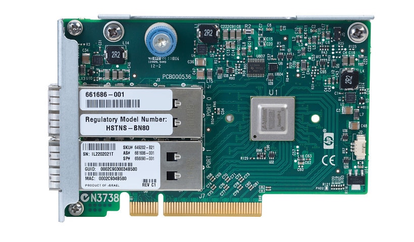 HP InfiniBand FDR/Ethernet 40GB 2-Port 544+FLR-QSFP Adapter - 764285 ... HP InfiniBand FDR/Ethernet 40GB 2-Port 544+FLR-QSFP Adapter - 764285 ...
