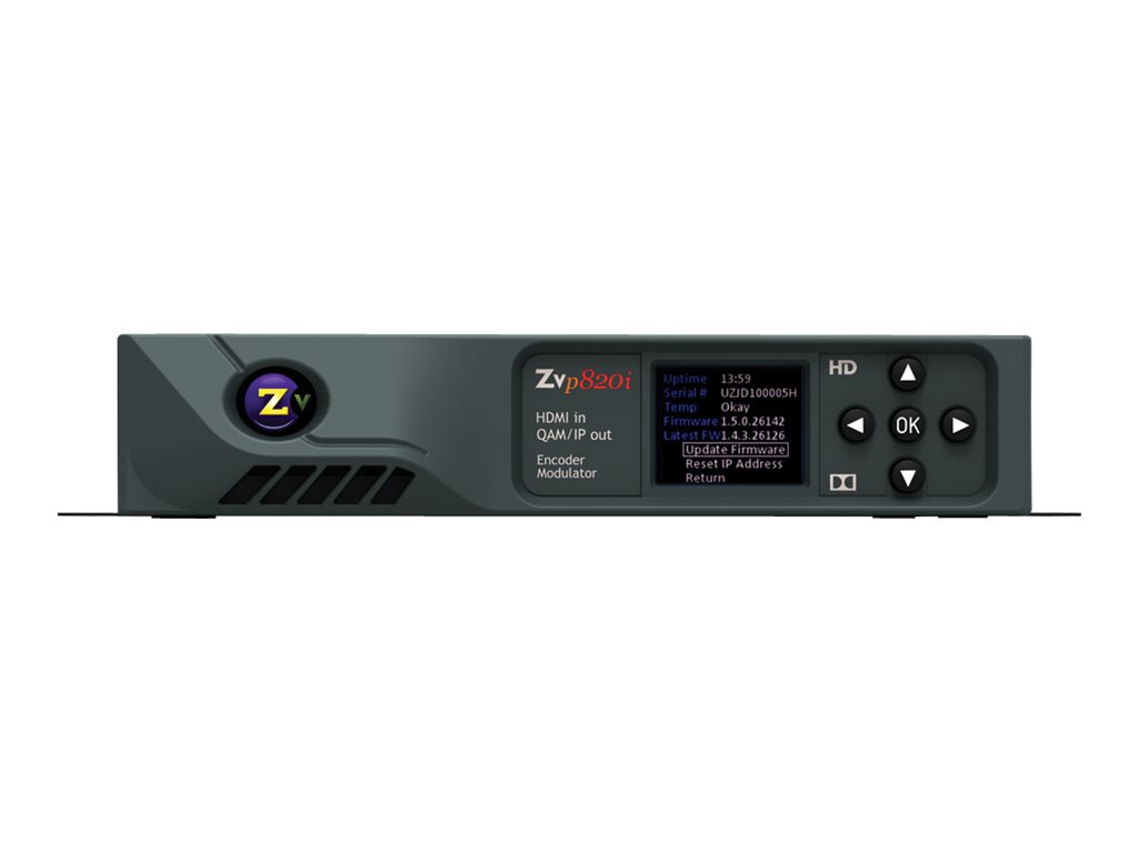 ZeeVee ZvPro 820-NA encoder / modulator - ZVPRO820-NA - Audio & Video ...