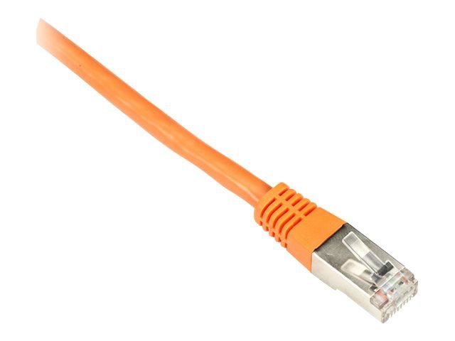Black Box 5ft Double Shielded Orange CAT6 250Mhz Ethernet Patch Cable ...