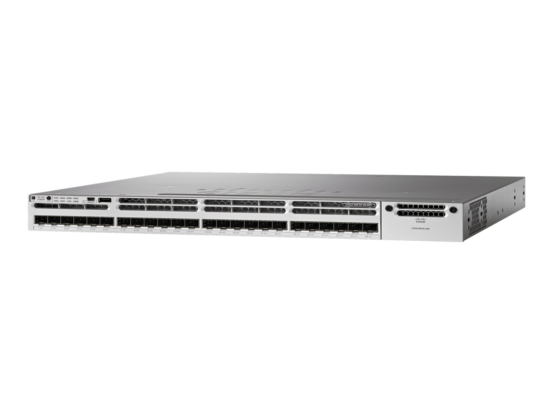 Cisco Catalyst 3850-24XS-S - switch - 24 ports - managed - rack-mountable - WS-C3850-24XS-S ...