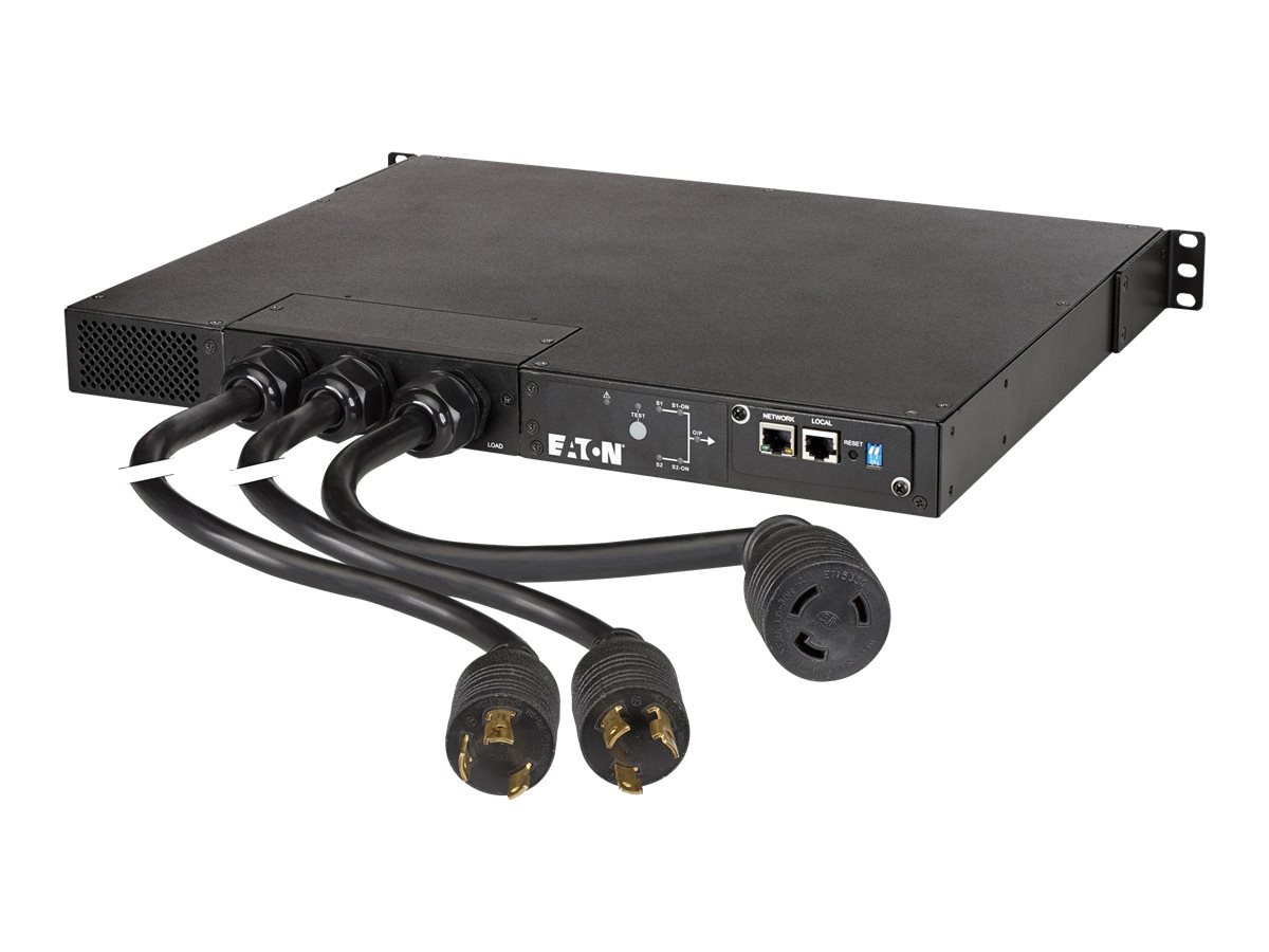 Eaton ATS Rack PDU 1U 208-240V 24A 5.76 kW max L6-30R Single-Phase PDU ...