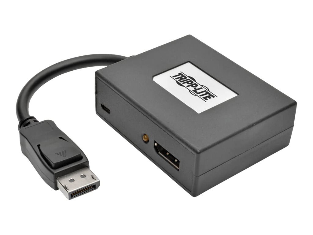 Tripp Lite 2-Port DisplayPort 1.2 Multi-Stream Transport (MST) Hub 4K x 2K - video/audio ...