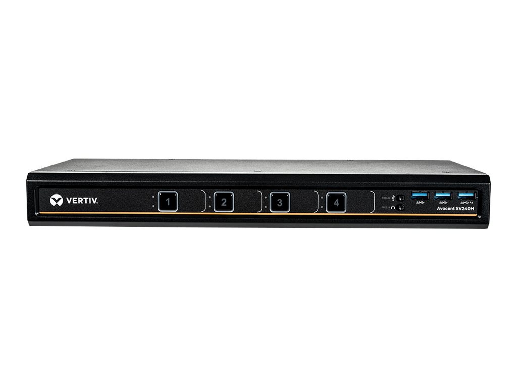 Vertiv Avocent 4-Port HDMI Standard Desktop KVM - SV240H-001