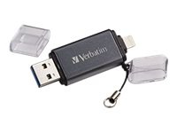 Verbatim Store 'n' Go Dual USB Flash Drive for Lightning Devices - USB ...