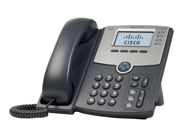 Cisco Small Business SPA 504G - VoIP phone - 3-way call capability ...