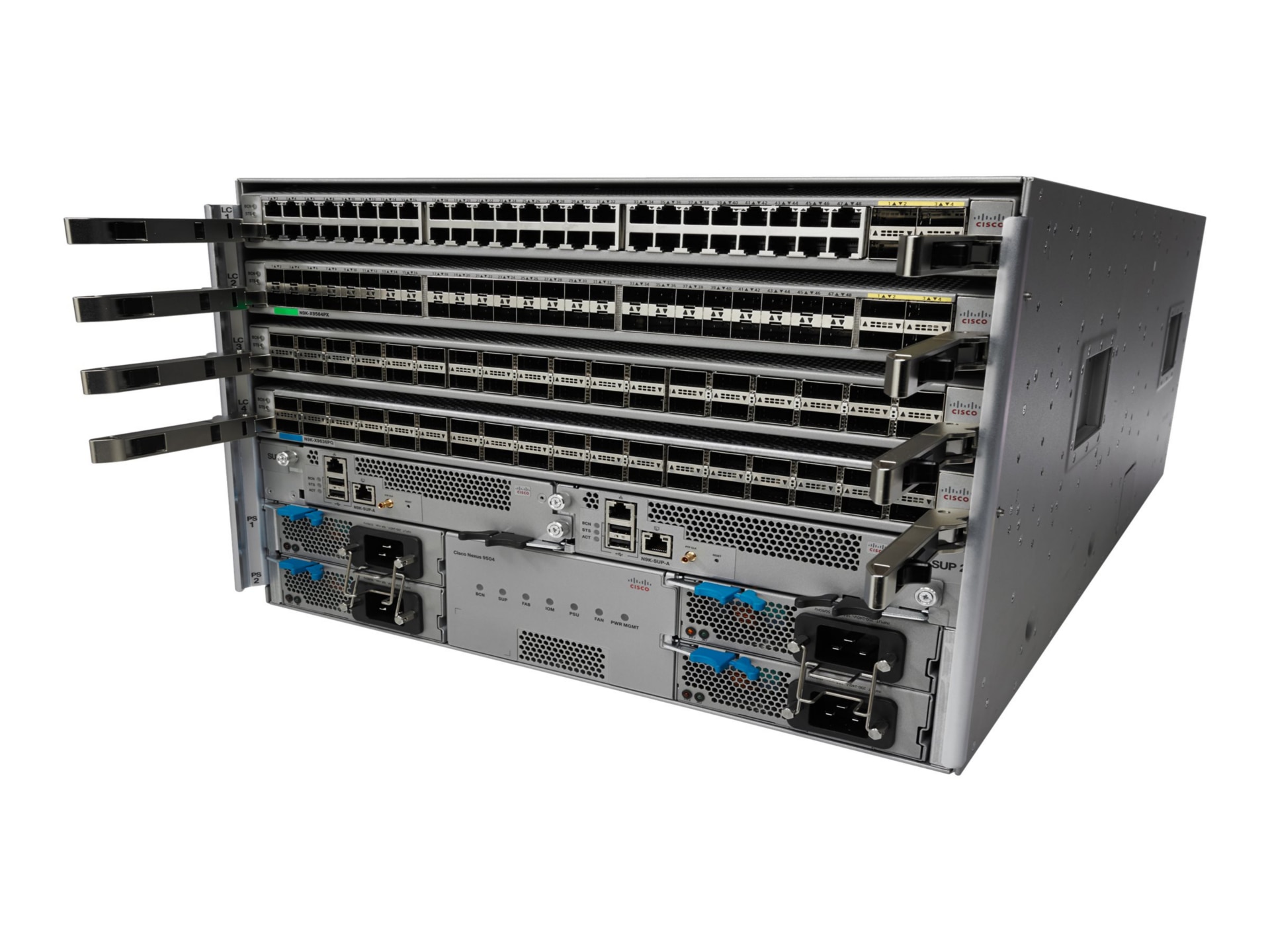 Cisco ONE Nexus 9504 - Bundle - switch - managed - rack-mountable ...
